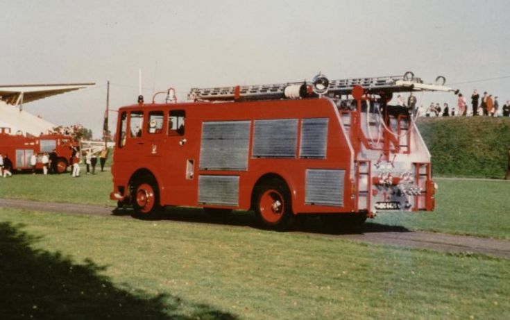 Fire Engines Photos - Teesside's AEC Mercury 7 Merryweather
