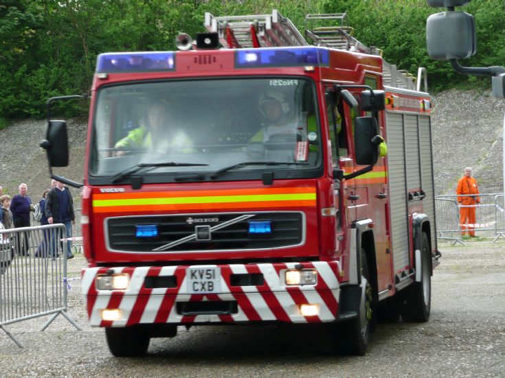 Fire Engines Photos - Brooklands Emergency Services Day Volvo