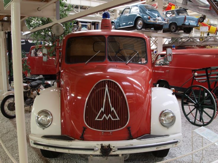 Oldtimer Magirus Fire engine Speyer museum