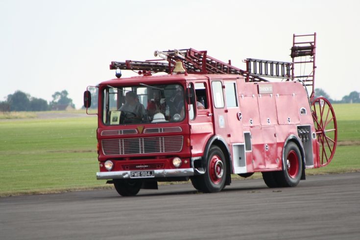 Fire Engines Photos - AEC Merryweather Pump Escape