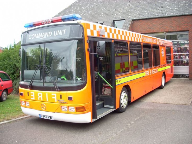 Buckinghamshire Mercedes Urbanranger command unit