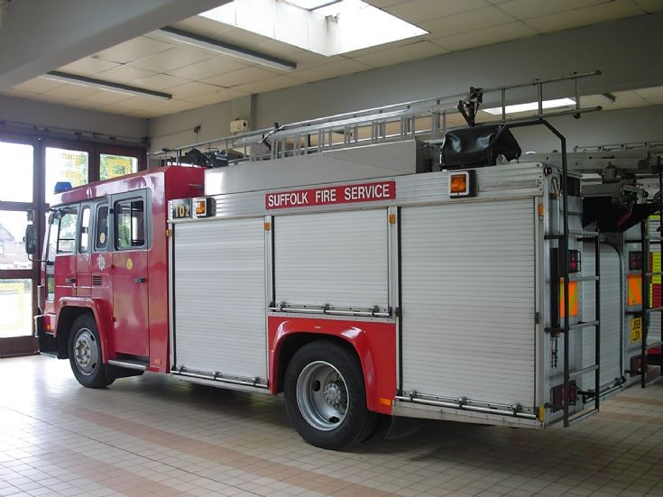 Fire Engines Photos - Suffolk Fire service Volvo