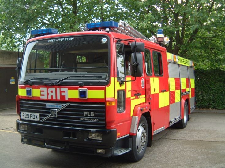 Suffolk Fire service Volvo Princess street
