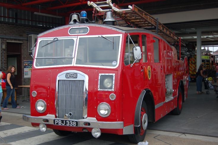 Fire Engines Photos - Dennis PBJ338 Suffolk and Ipswich