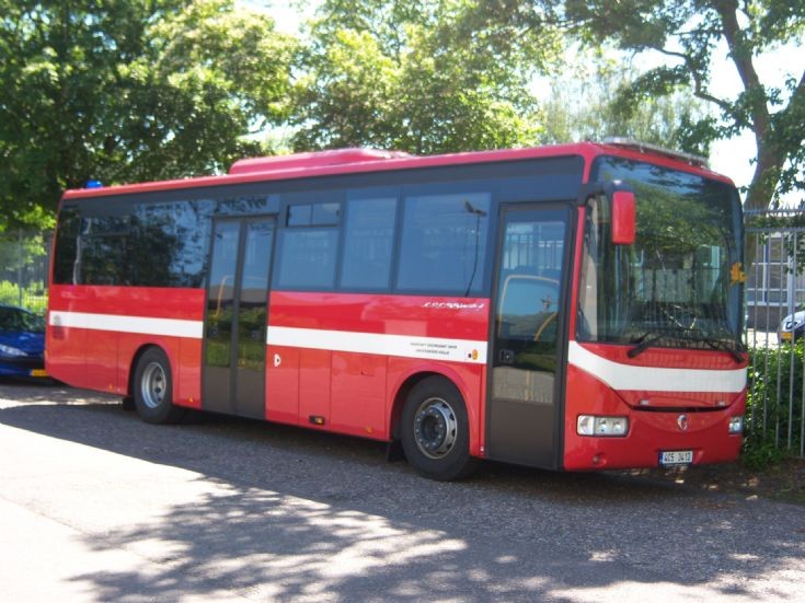 Fire Engines Photos - Czech Fire bus in Rotterdam