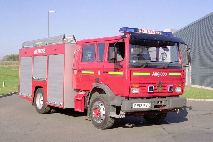 Renault Angloco Works Fire brigade Siemens