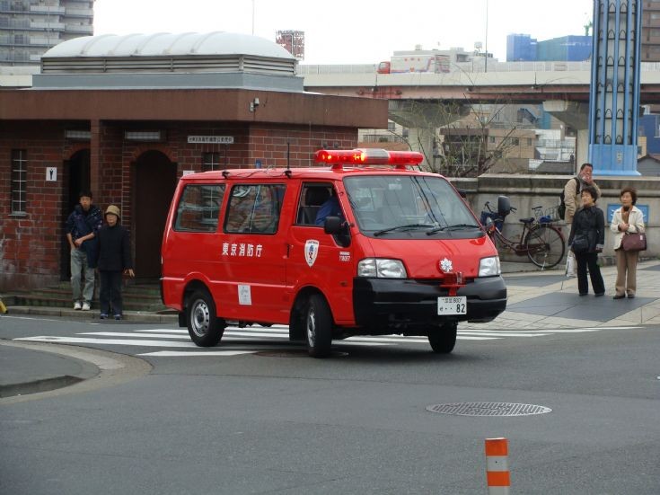Mazda Van Tokyo Fire brigade