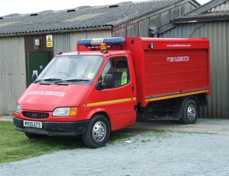 Fire Engines Photos - Ford Transit Light Fire Appliance