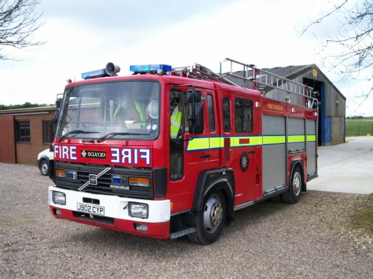 Fire Engines Photos - Powershift Event FRS Volvo Saxon