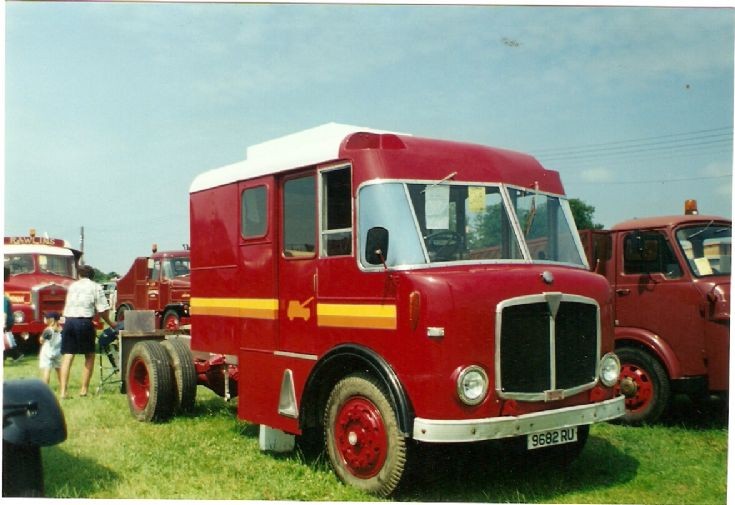 Fire Engines Photos - Former Bournemouth AEC pump escape