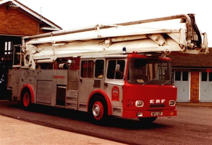 Fire Engines Photos - ERF/Simon HP Humberside Fire Brigade