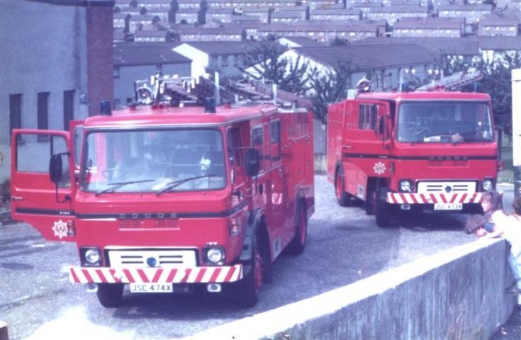 Dodge G13 WrL & WrT Dunferline Fire station