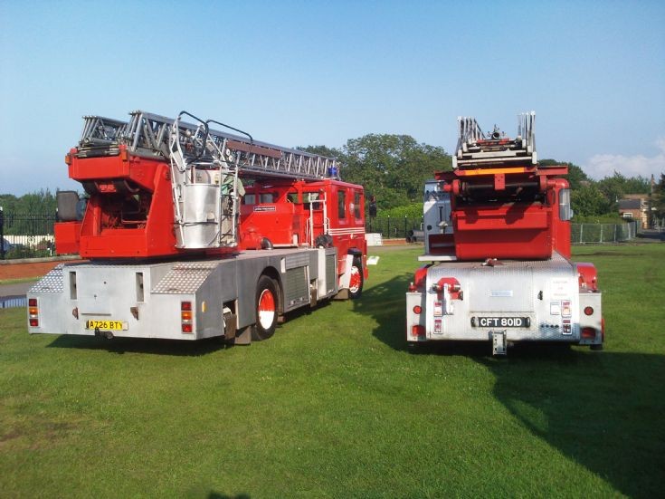 Fire Engines Photos - The working end of two ex Tyne and Wear T L.