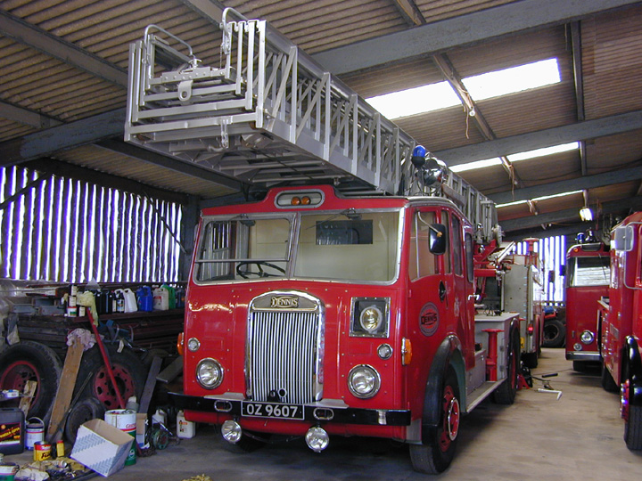 Fire Engines Photos - 1954 Dennis Metz TL 125ft (100ft)