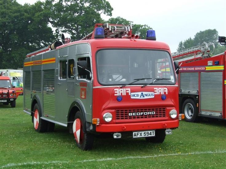 Fire Engines Photos - Bedford TK WrL Dorset Fire brigade