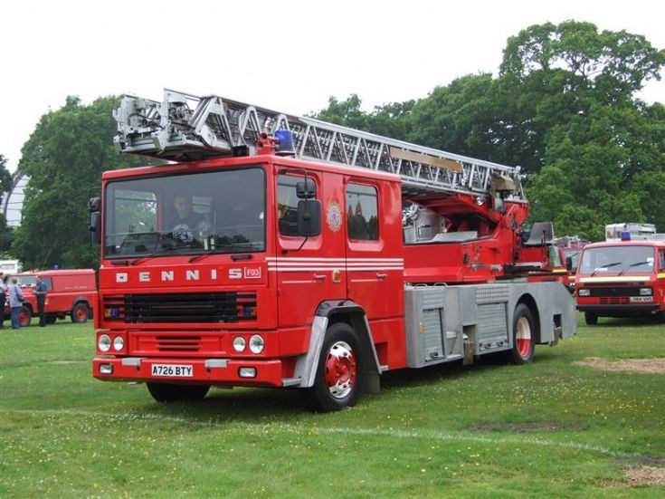 Fire Engines Photos - Dennis SS/Magirus TL Tyne & Wear