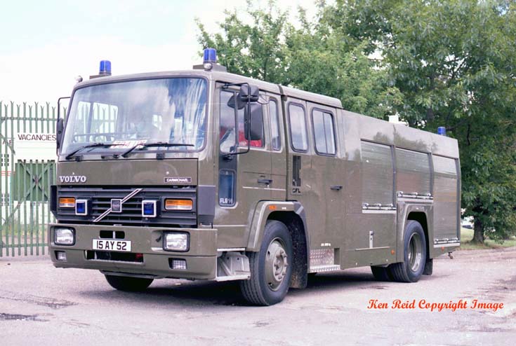 RAF Volvo FL6 Fire engine 15 AY 52