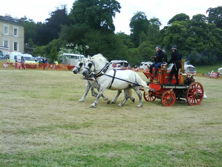 Fire Engines Photos - 1908 Shand Mason Steam Fire Pump