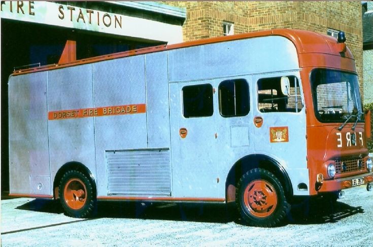 Fire Engines Photos - Dorset Fire Brigade Bedford TK