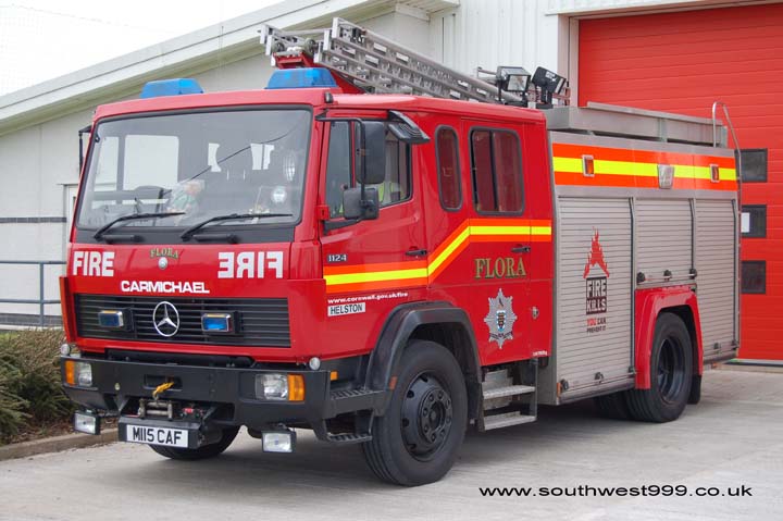 Fire Engines Photos - Cornwall Mercedes Ecoliner Helston