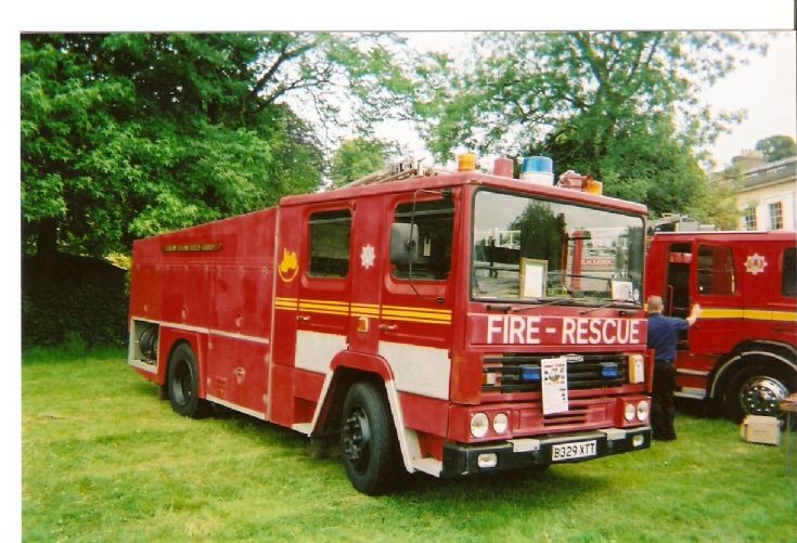 Fire Engines Photos - Ottery St Mary Rally 28-6-09 Dennis RS