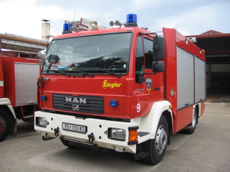 Fire Engines Photos - Man LE 14.280 Poreč - Croatia