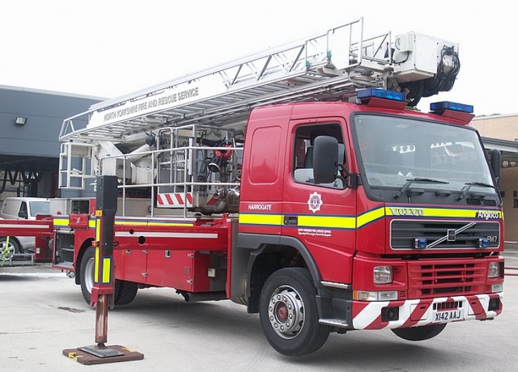 Fire Engines Photos - Only Volvo ALP in North Yorkshire