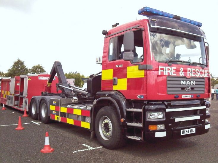Fire Engines Photos - Strathclyde F&R MAN Prime Mover