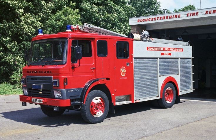 Fire Engines Photos - Gloucestershire Fire and Rescue Service Dodge