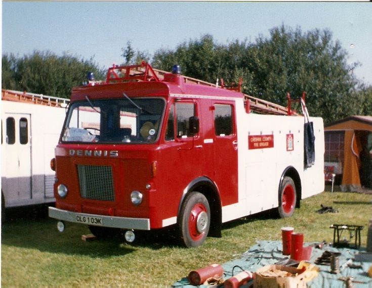 Dennis D CLG 103K Cheshire FB