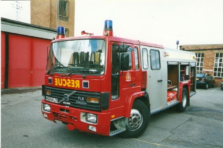 Fire Engines Photos - Dorset Fire And Rescue Service Volvo HCB Angus