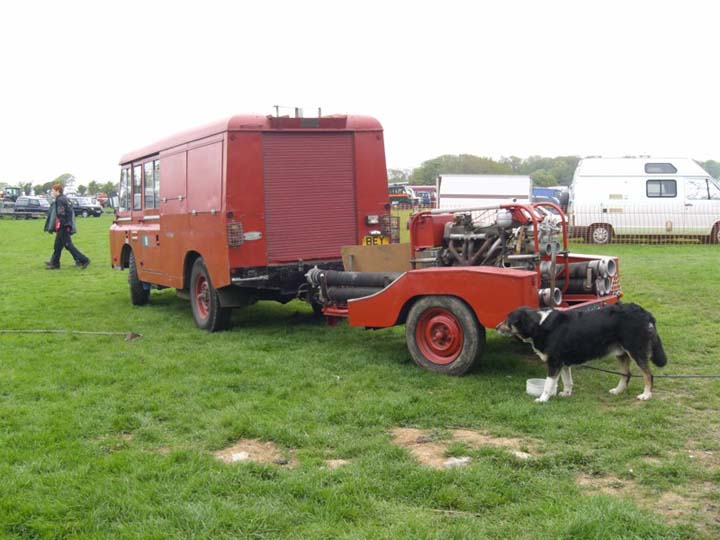 Fire Engines Photos - Coventry Climax Pump.