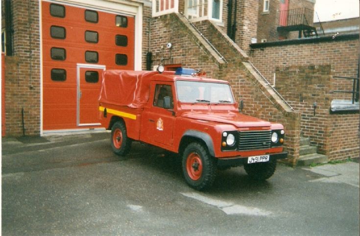 Dorset Fire And Rescue Service Landrover Poole