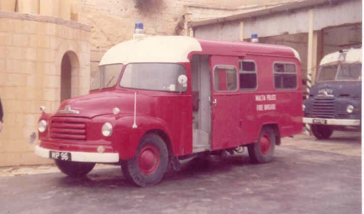 Fire Engines Photos - Malta Police Rescue Tender - 1978