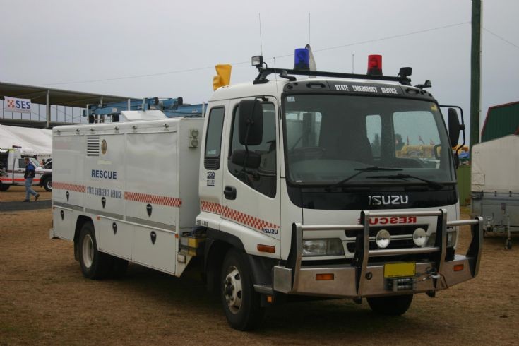 Fire Engines Photos - SES Rescue Truck