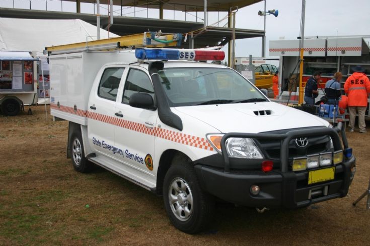 State Emergency Service Rescue Truck
