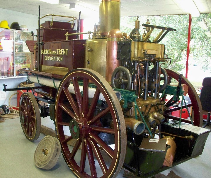 Fire Engines Photos - Shand Mason & Co steam pumper