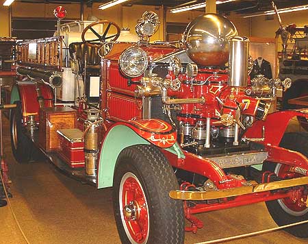 Fire Engines Photos - Ahrens-Fox - Baltimore Fire Museum