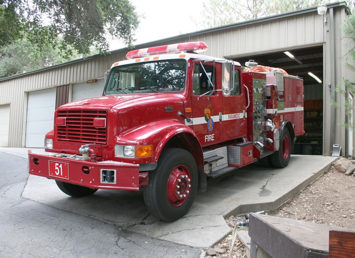 Fire Engines Photos - CalFire Cleveland National Forest Engine 51