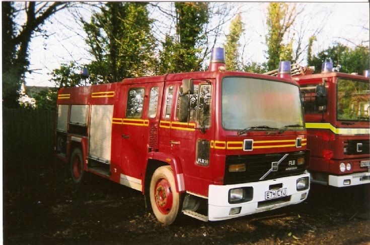 Fire Engines Photos - Volvo FL6 HCB Angus E741 CYL