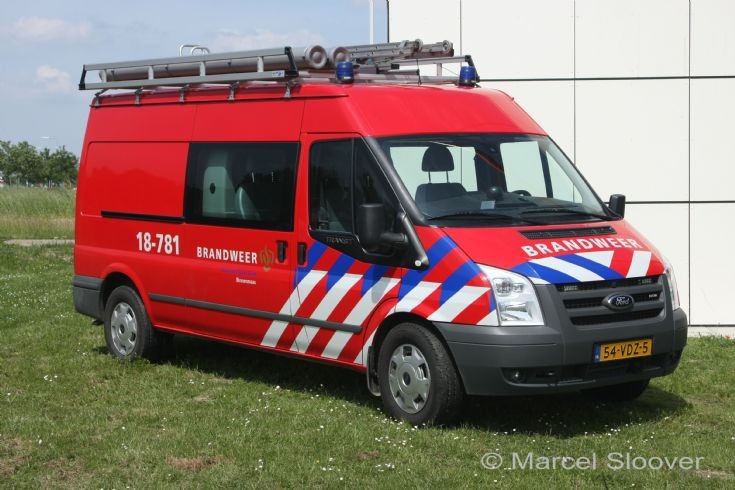 Fire Engines Photos - Brandweer Maasdam Ford Transit