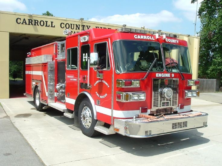Fire Engines Photos - Carroll County Fire Rescue - Sutphen