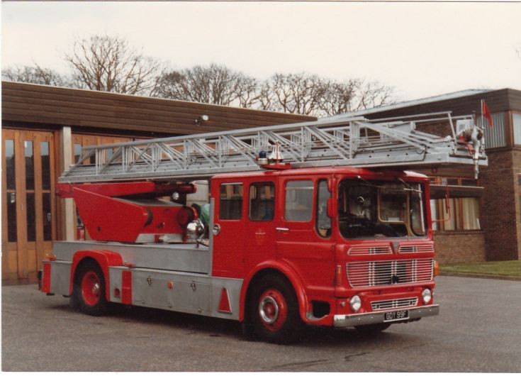 Fire Engines Photos - AEC Mercury 7 at Bohemia Road.