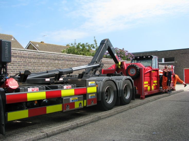 Fire Engines Photos - West Sussex Prime Mover and Bobcat