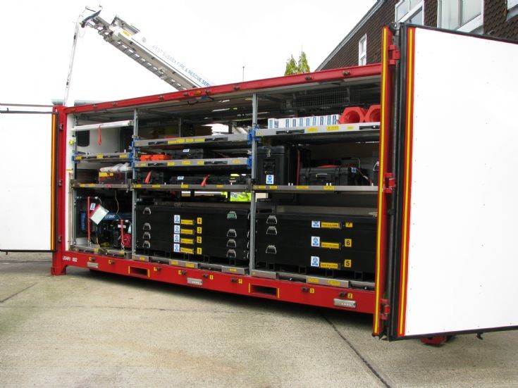Fire Engines Photos - West Sussex Prime Mover Pod