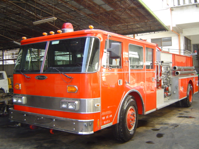 Pierce Custom Made Fire Engine