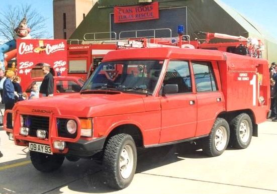 Fire Engines Photos - TACR2a - RAF Lossiemouth 09 AY 93