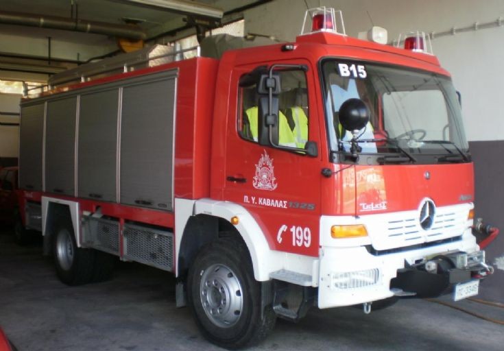 Fire Engines Photos - Atego Rescue unit-Kavala Fire Brigade