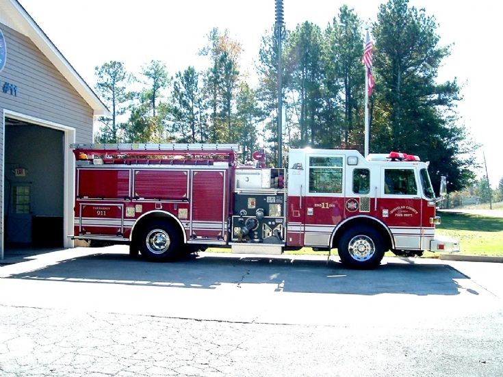 Fire Engines Photos - Douglas County Fire Department Pierce Engine 11