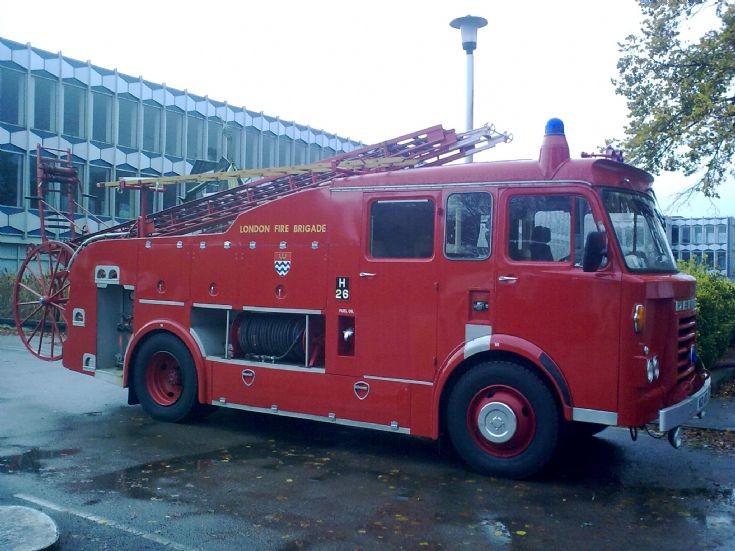 Fire Engines Photos - London Fire Brigade dennis